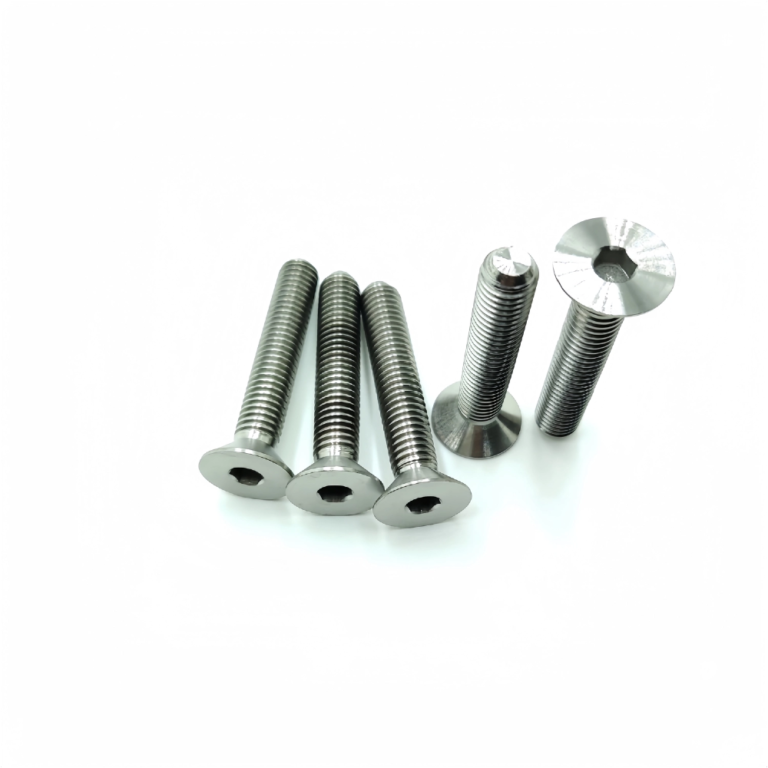 Titanium Hex Socket Countersunk Bolts