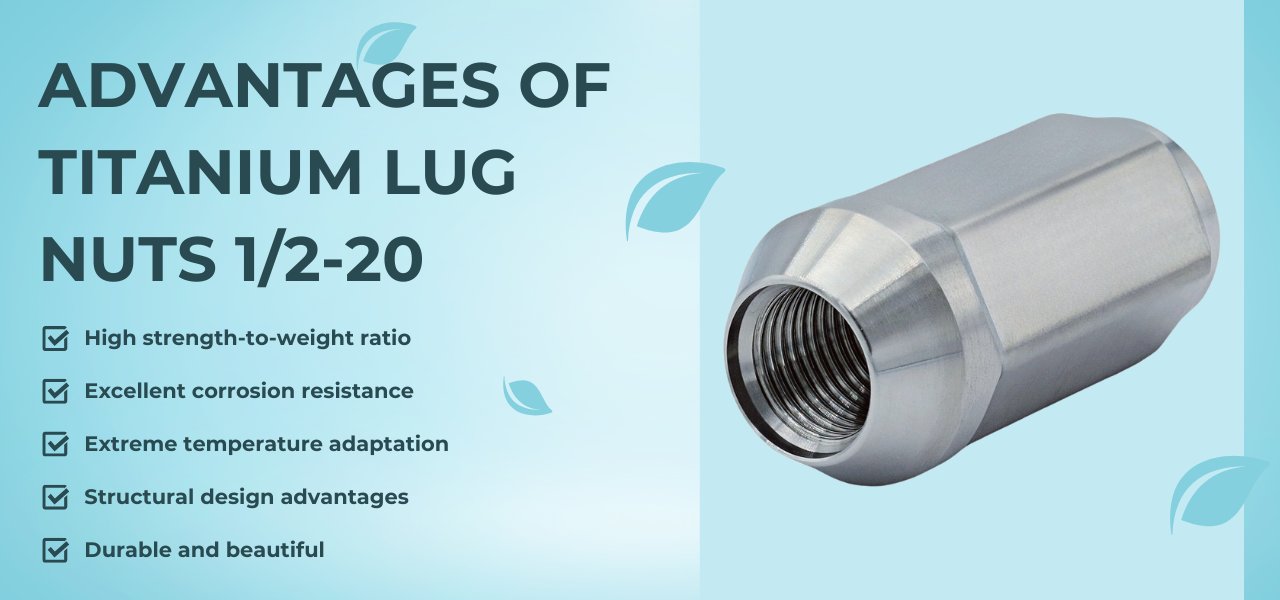 Titanium Lug Nuts 1/2-20 In Stock & Customizable 丨Manufacturer